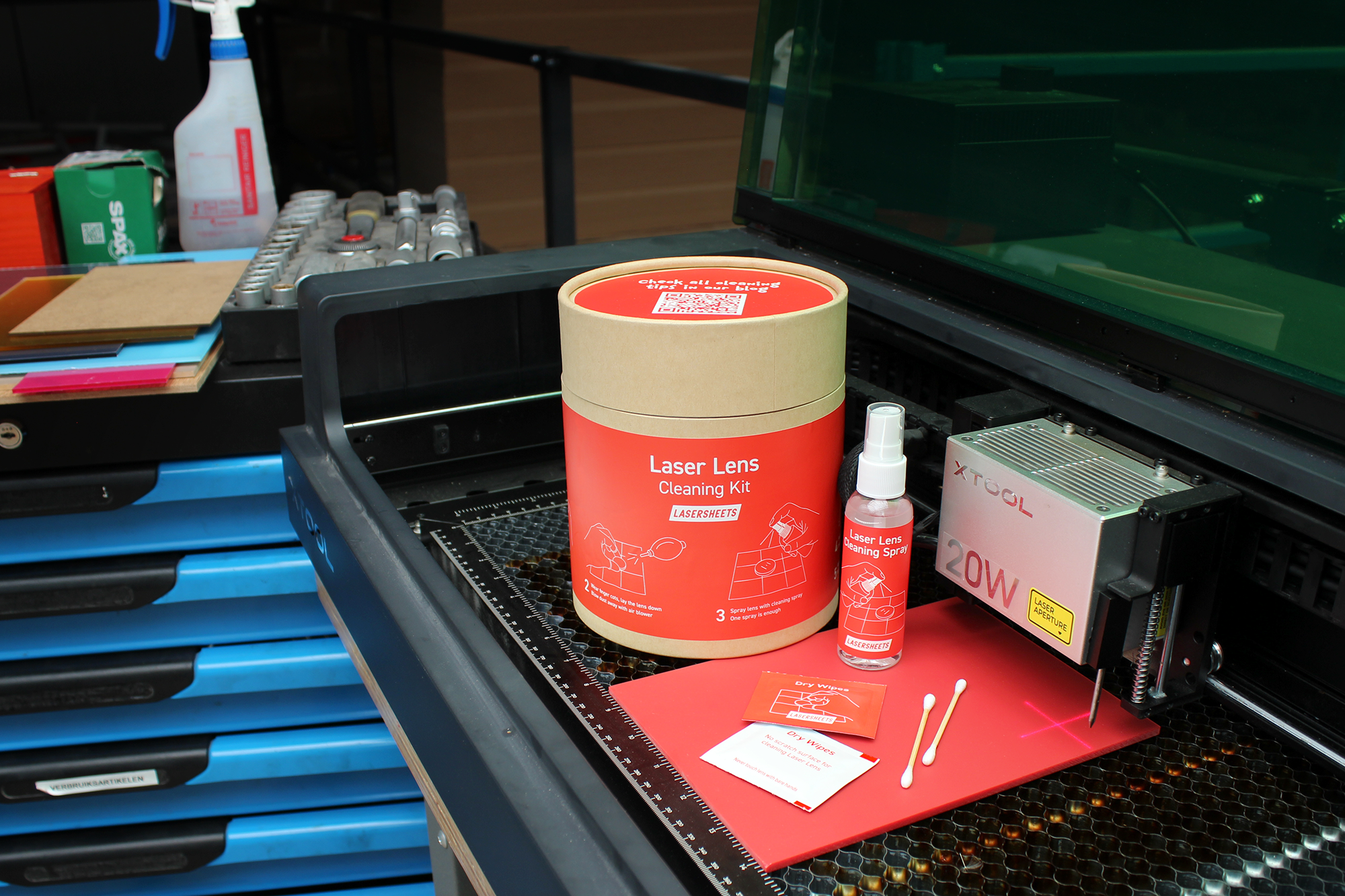 Laser Lens Cleaning Kit – Lasersheets
