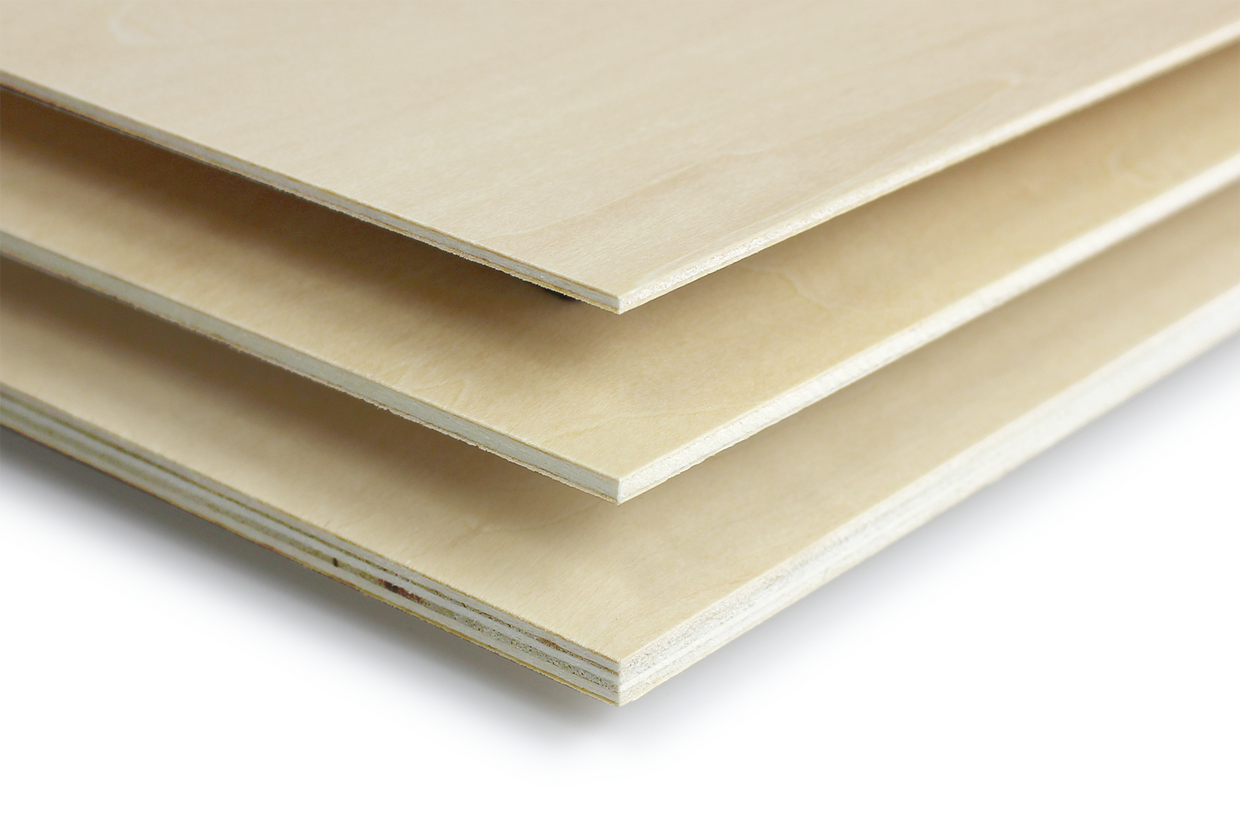 Plywood and thin plywood sheets for laser cutting – Lasersheets