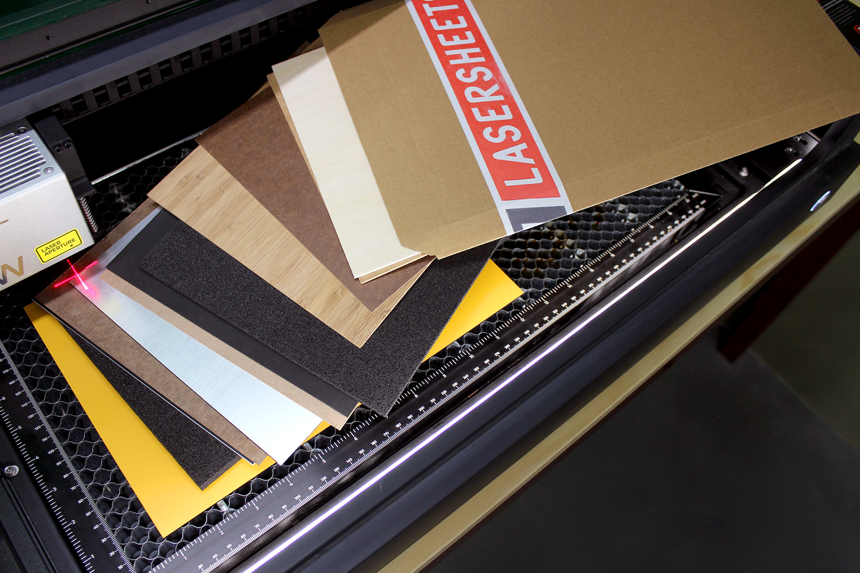 Starter Pack for Diode Lasers from 10W | Materials for Laser Cutting ...